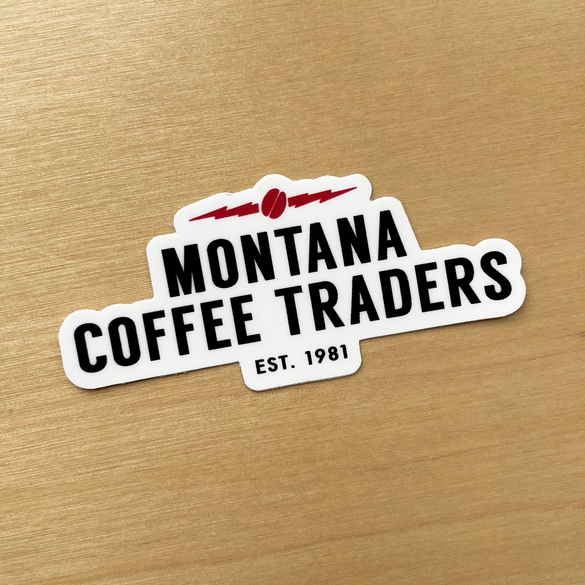 Montana Coffee Traders Logo Sticker